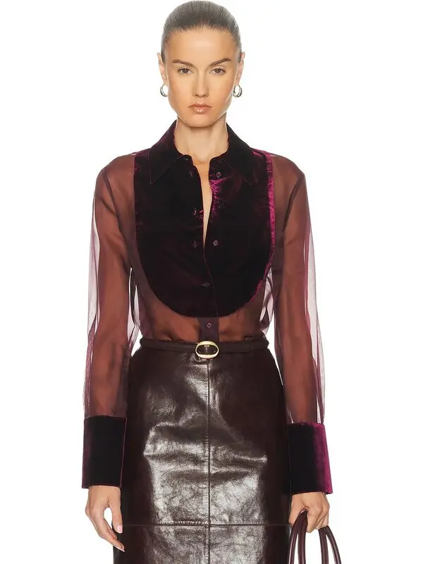 Retrofete Liana Blouse - Port