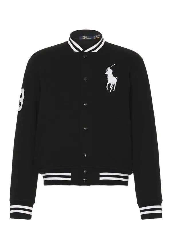 Polo Ralph Lauren Varsity Jacket - Black