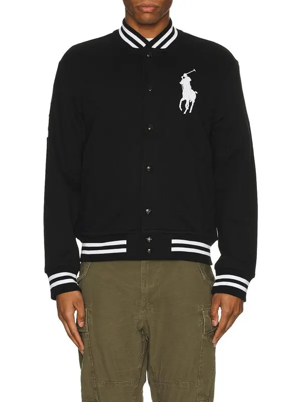 Polo Ralph Lauren Varsity Jacket - Black