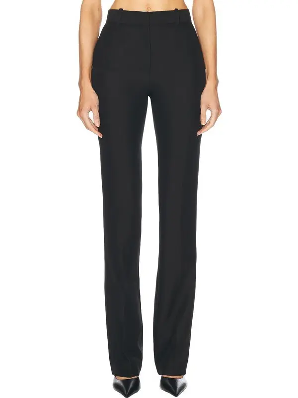 Coperni Straight Tailored Trousers - Black