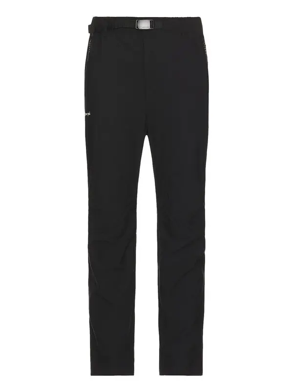 SNOW PEAK Stretch Cloth Pants - Black
