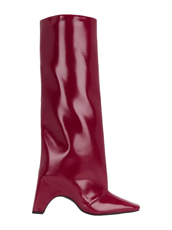 Coperni Gloss Bridge Boot - Red