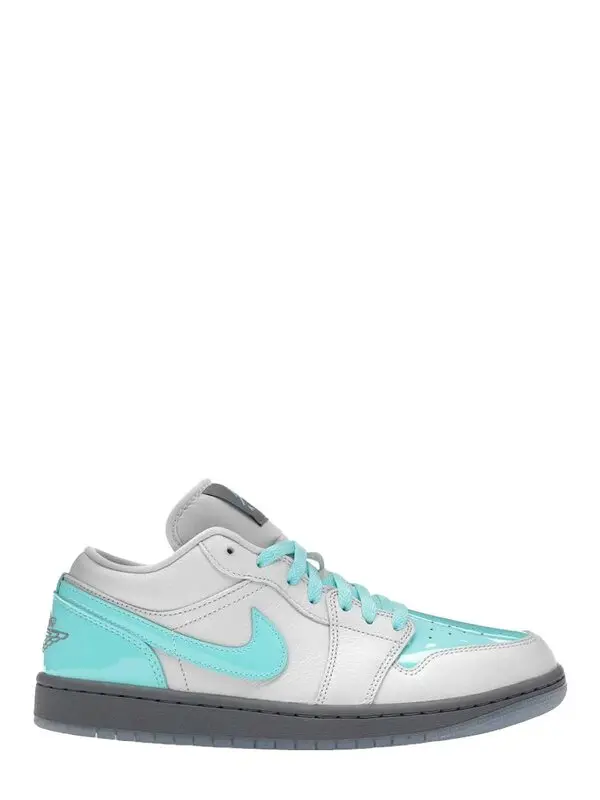 JORDAN 1 Low Se Sneakers - Photon Dust/aurora Green/smoke Grey