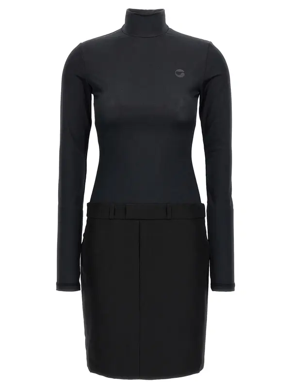 Coperni Hybrid' Dress - Black