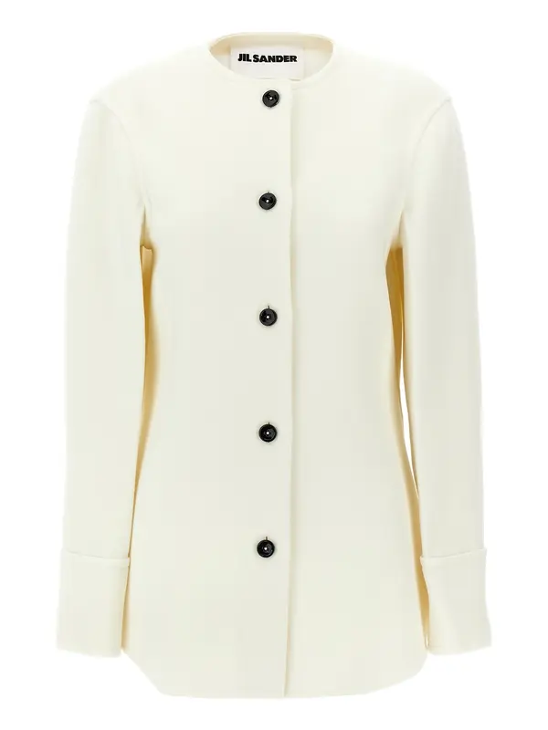 JIL SANDER 94' Wool Jacket - White