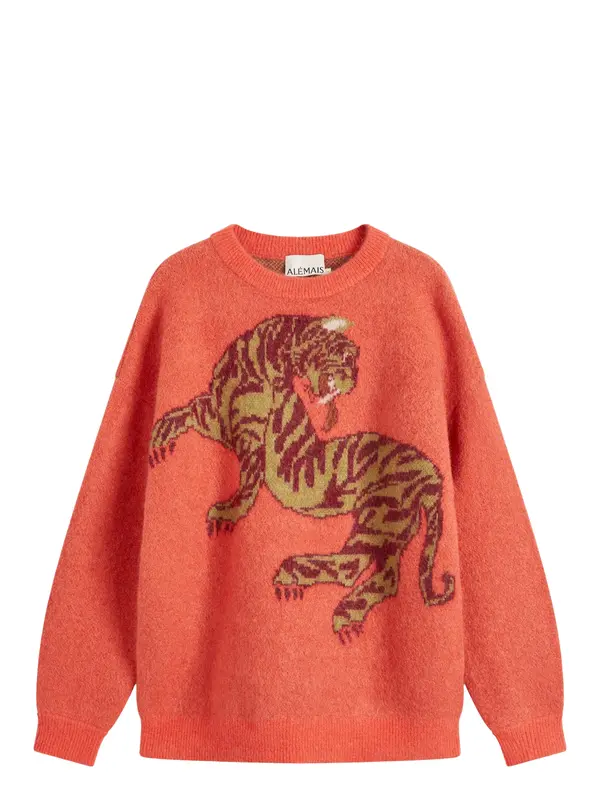 ALEMAIS Tiger Jumper - Tangerine