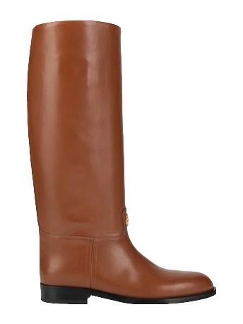 Bally Calfskin Riding Boots - Tan