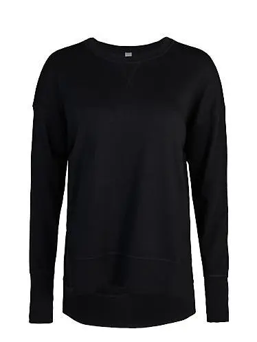 Sweaty Betty Relaxed-fit Cotton-blend Jumper - Black