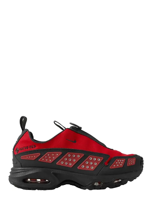 Nike Air Max Sndr Gtx Rubber-trimmed Gore-tex-ripstop Sneakers - Red