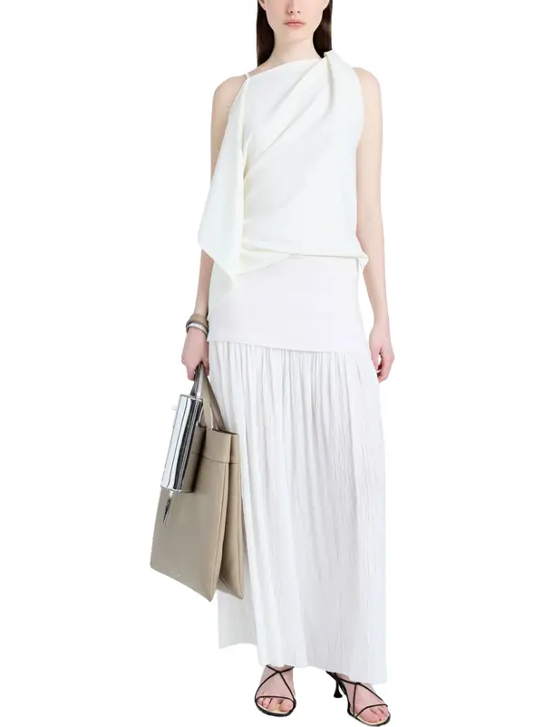 Proenza Schouler Paige Pleated Skirt - White