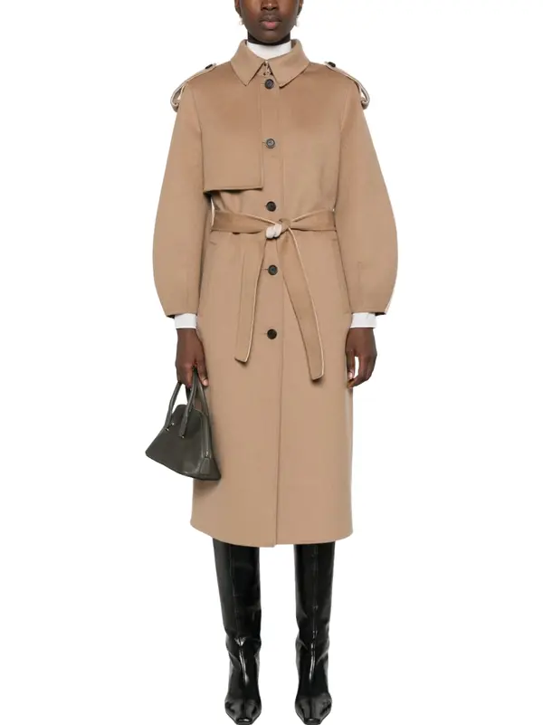 Mackage Ceyla Belted Coat - Brown