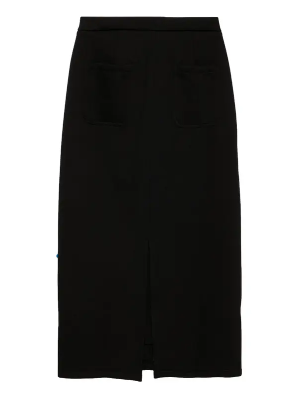 B+AB Zip-up Skirt - Black
