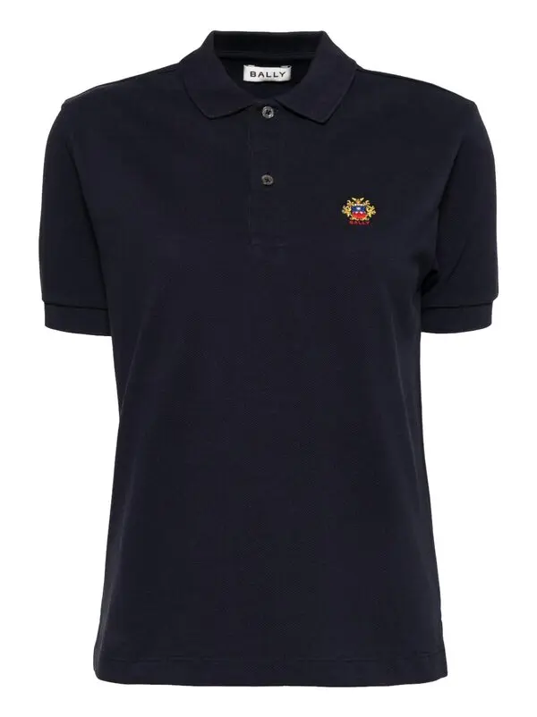 Bally Short-sleeve Polo Top - Blue