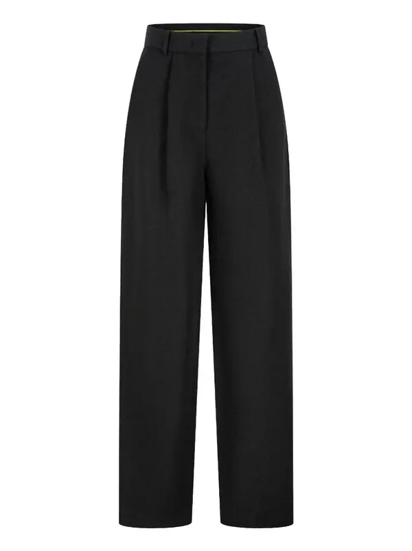 Shanghai Tang Wool Trousers - Black