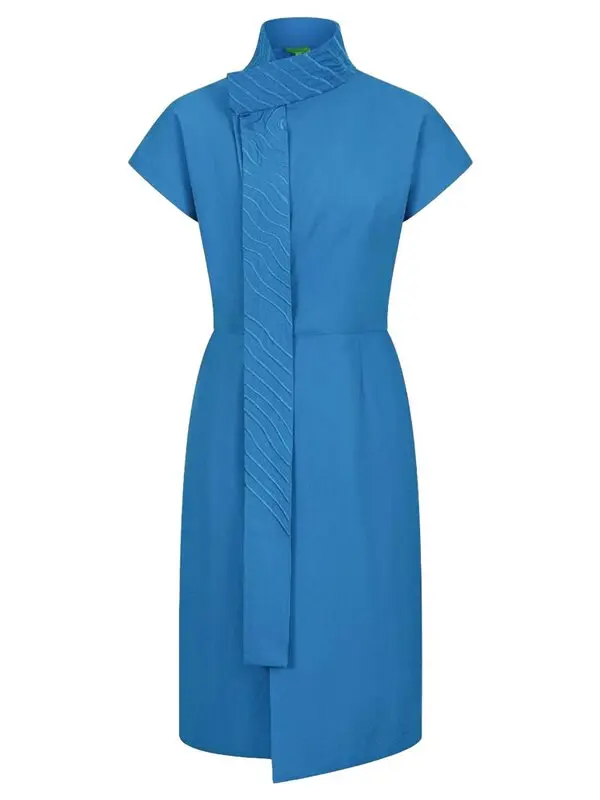 Shanghai Tang Longhua Dress - Blue