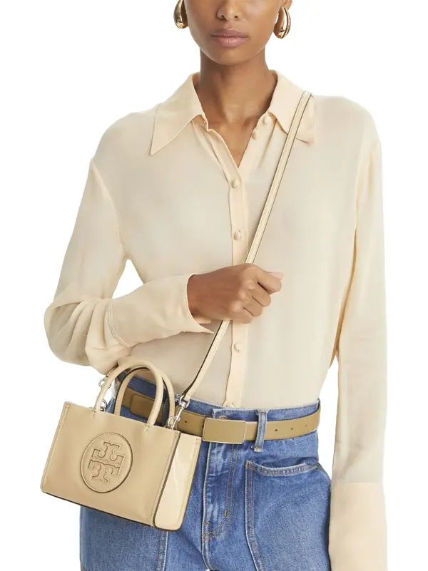 Tory Burch Ella Bio Mini Tote Bag - Neutrals