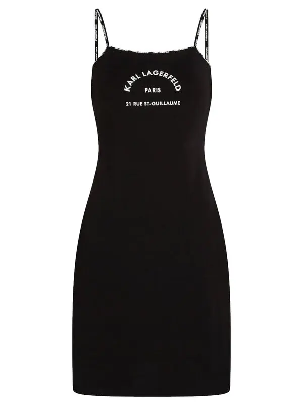 Karl Lagerfeld Rue St-guillaume Beach Dress - Black