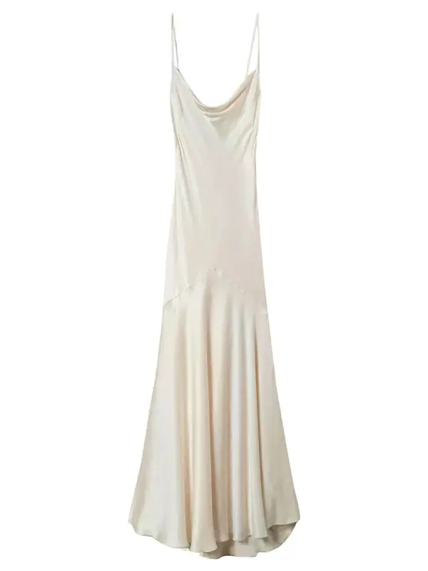 TWINSET Satin-weave Dress - Neutrals