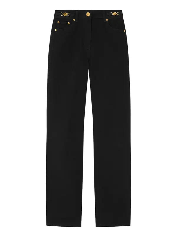 Versace Medusa '95 Straight-leg Jeans - Black