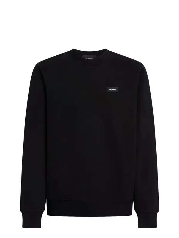 Karl Lagerfeld Essential Lounge Sweatshirt - Black