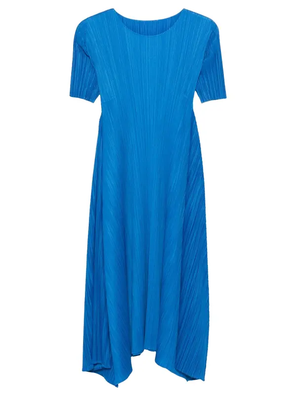 Issey Miyake Mc October Midi Dress - Blue