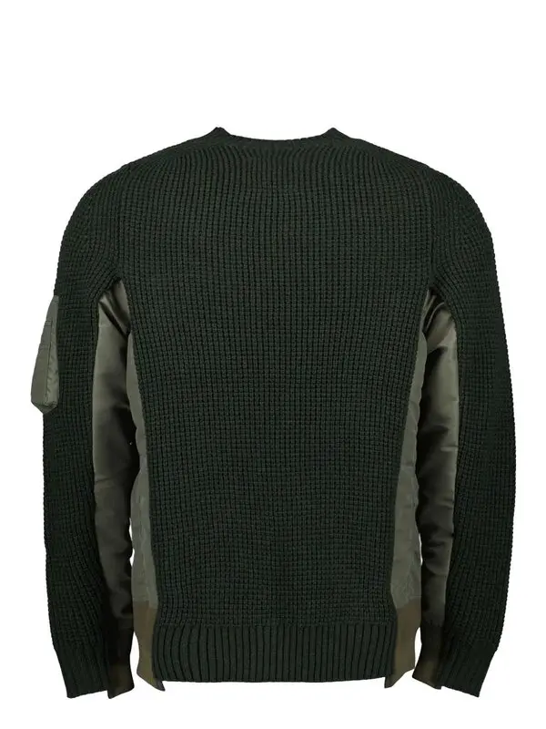 Sacai Knitted Jumper - Green