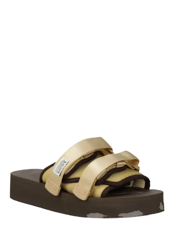 Suicoke Touch-strap Slides - Neutrals