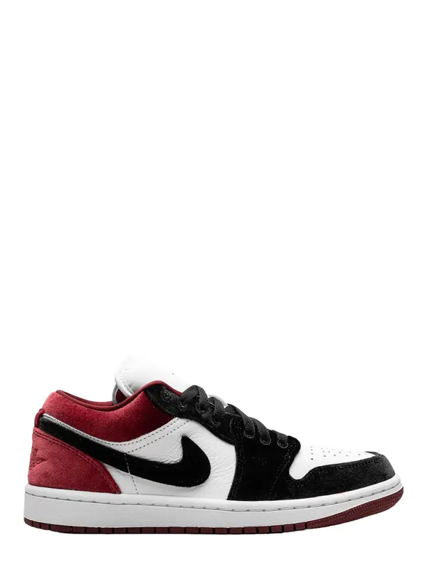 JORDAN 1 Low Se Velvet Sneakers - Red