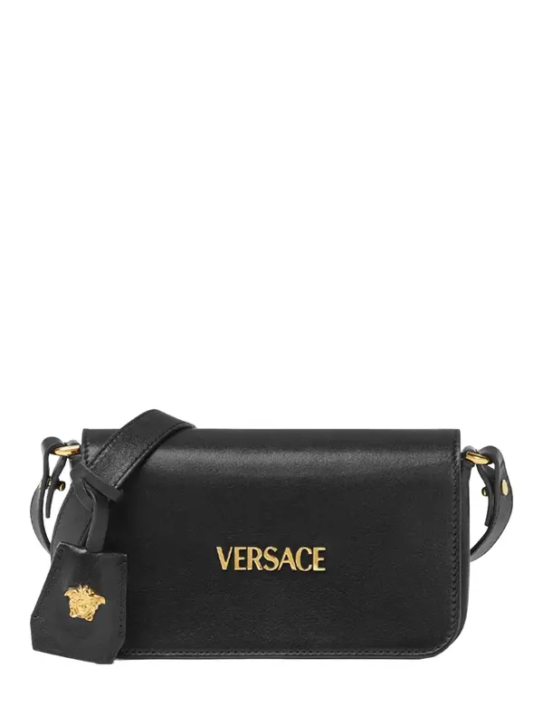 Versace Tag Mini Bag - Black