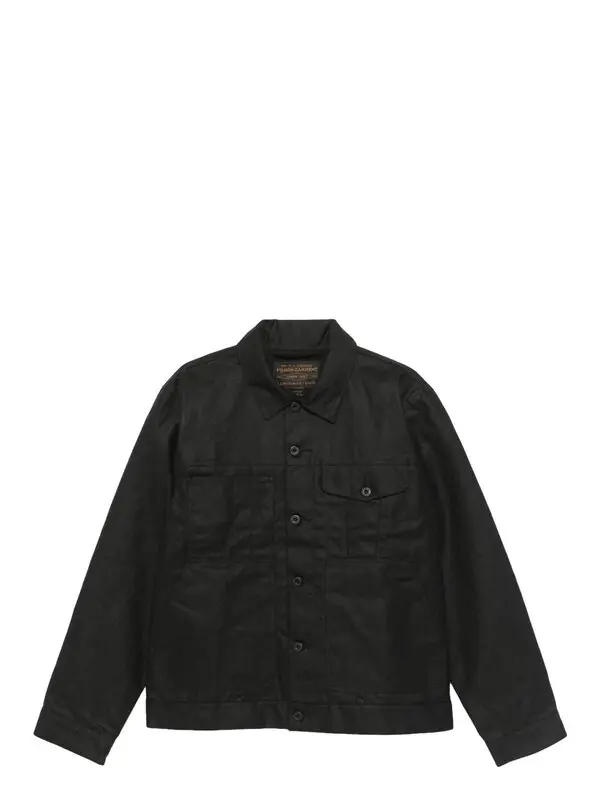 Filson Waxed Shirt Jacket - Black