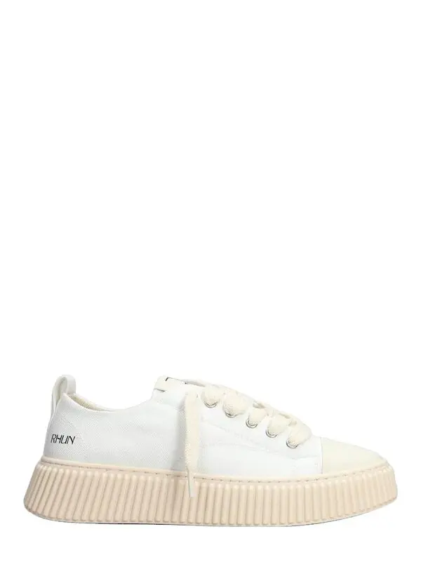 RHUN Canvas Sneakers - White