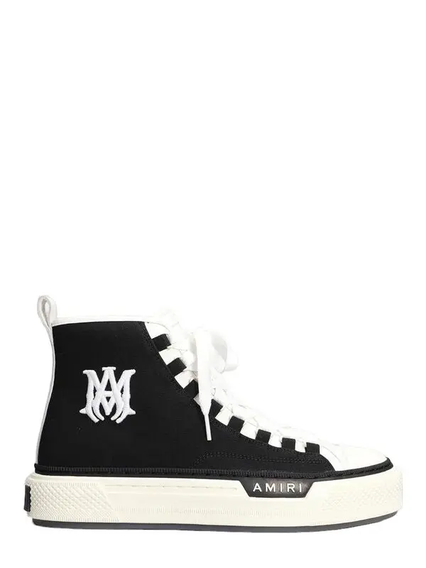 Amiri Ma Court Hi Sneakers - Black