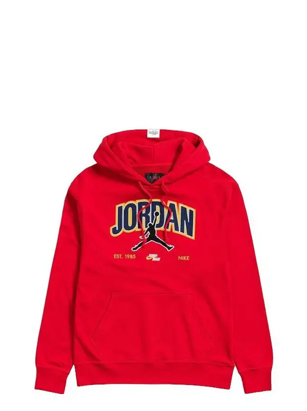 JORDAN Jumpman Pullover Hoodie - University Red