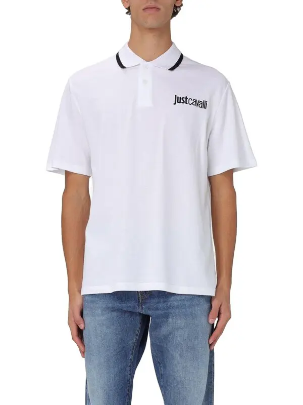 Just Cavalli Polo Shirt - White