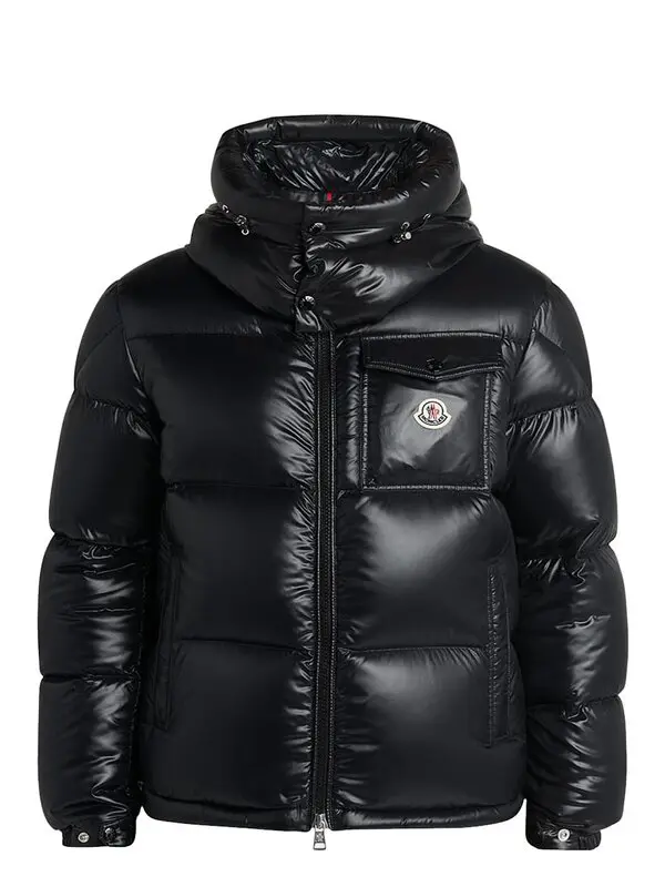 Moncler Montbeliard Short Down Jacket - Black