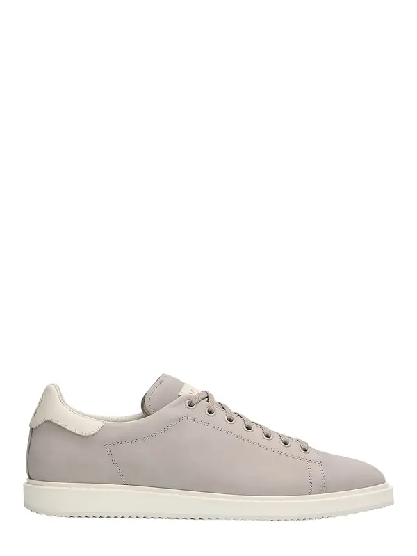 Brunello Cucinelli Low-top Leather Sneakers - Light Grey