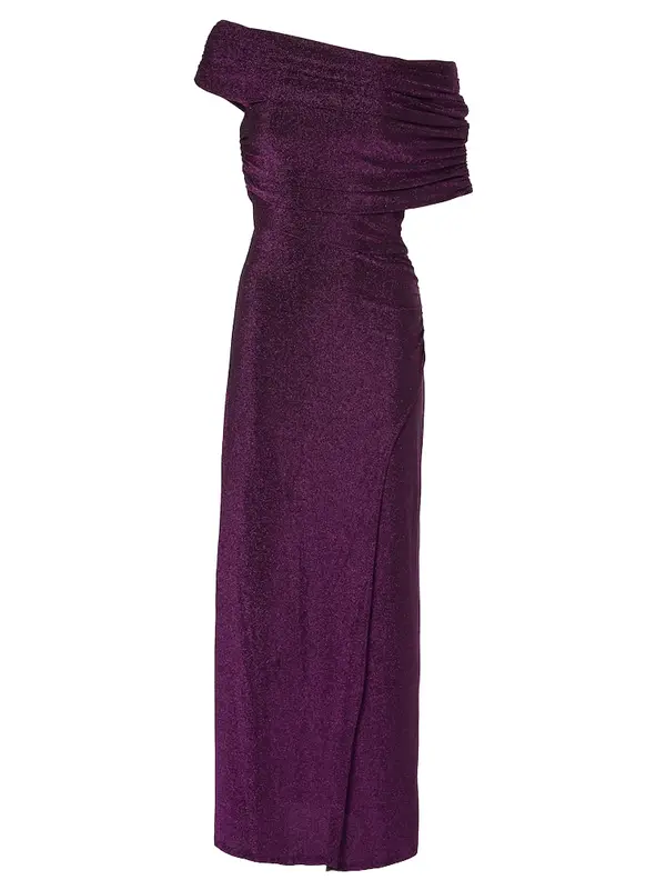 Diane Von Furstenberg Agustin Maxi Dress - Purple