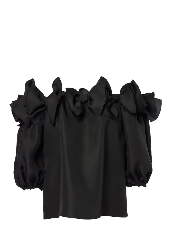 Carolina Herrera Off-shoulder Top - Black