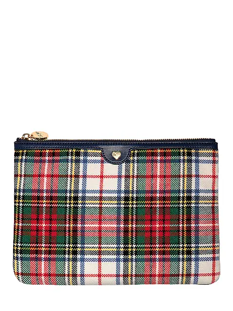 Stoney Clover Lane Small Pouch - Elevated Primary Plaid
