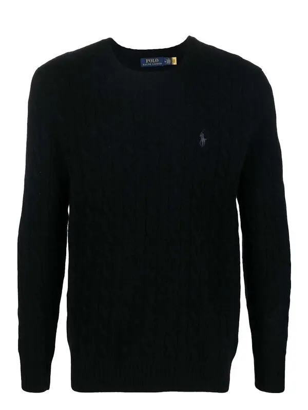 Polo Ralph Lauren Long Sleeve Pullover - Black