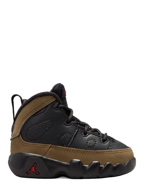 JORDAN 9 Retro Sneakers - Black/true Red/light Olive
