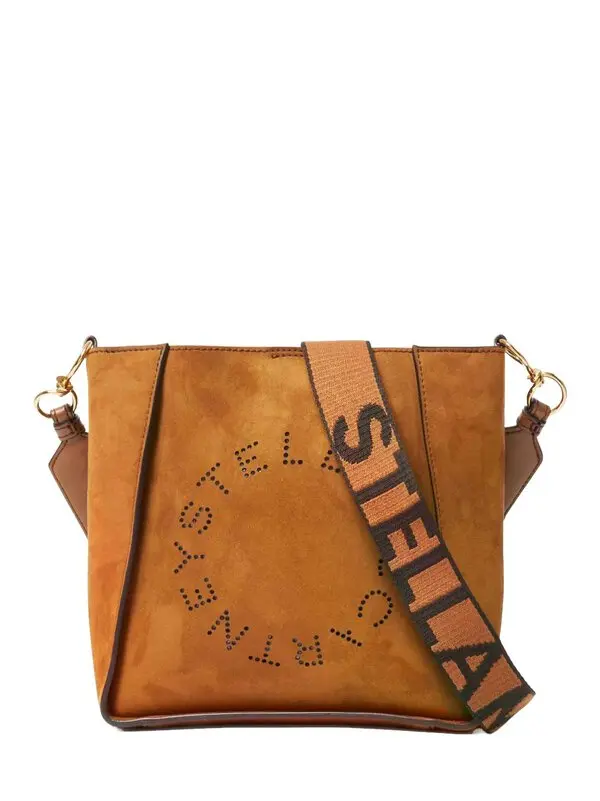 Stella McCartney Logo Mini Crossbody Bag - Brown