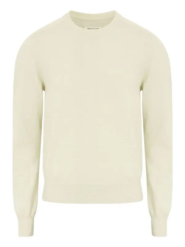 MAISON MARGIELA Wool Sweater - Neutrals