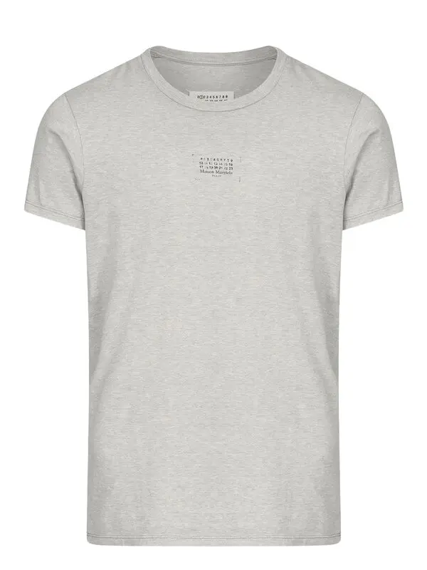 MAISON MARGIELA Numbers-motif T-shirt - Grey