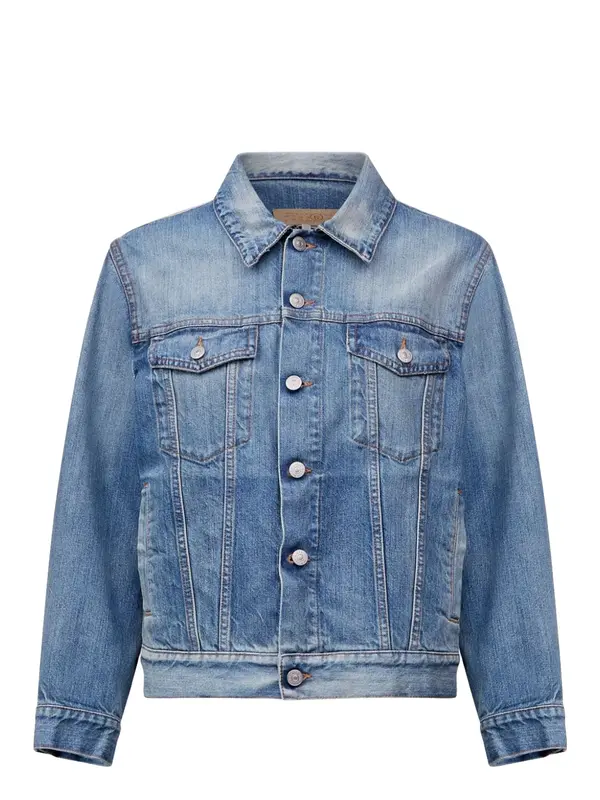 MAISON MARGIELA Panelled Denim Jacket - Blue