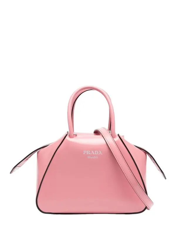 Prada Supernova Brushed Leather Tote Bag - Pink