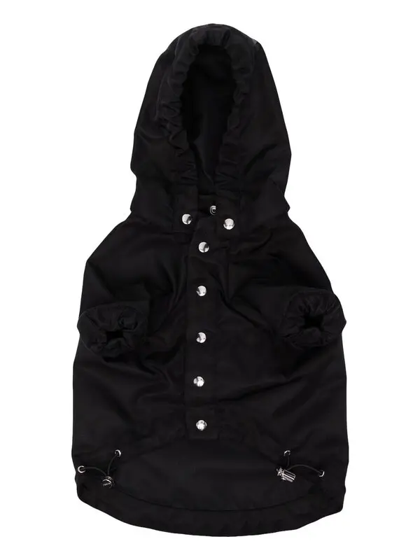 Prada Hooded Dog Coat - Black