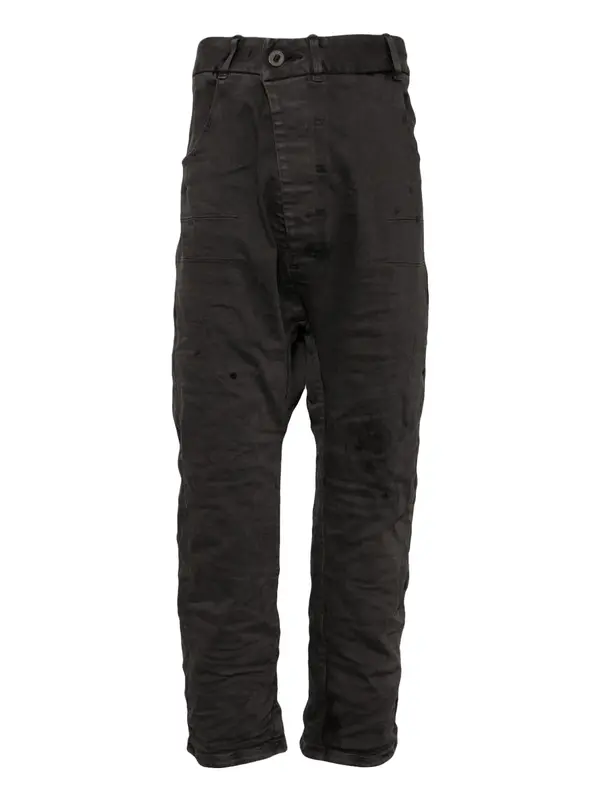 Boris Bidjan Saberi Body Moulded Jeans - Grey