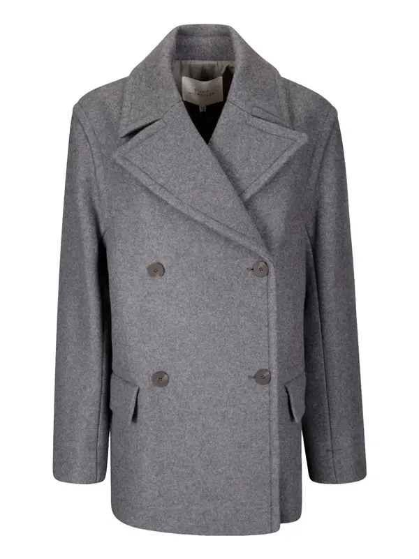 Studio Nicholson Coles Double-breasted Coat - Grey