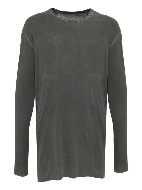 Boris Bidjan Saberi Long-sleeved T-shirt - Grey